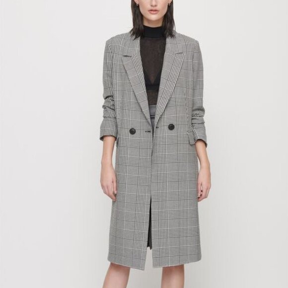 Dynamite | Jackets & Coats | Dynamite Gray Tailored Blazer With Wide ...